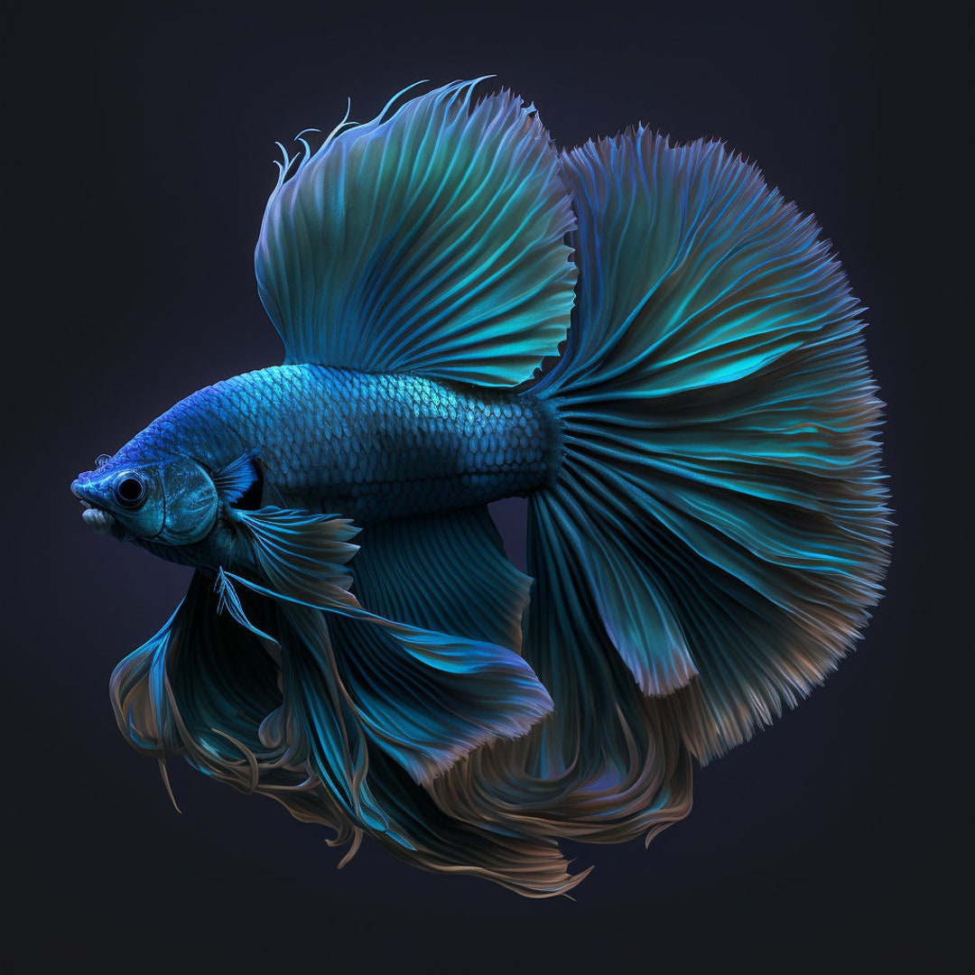 Beta Fish 3 - Etsy