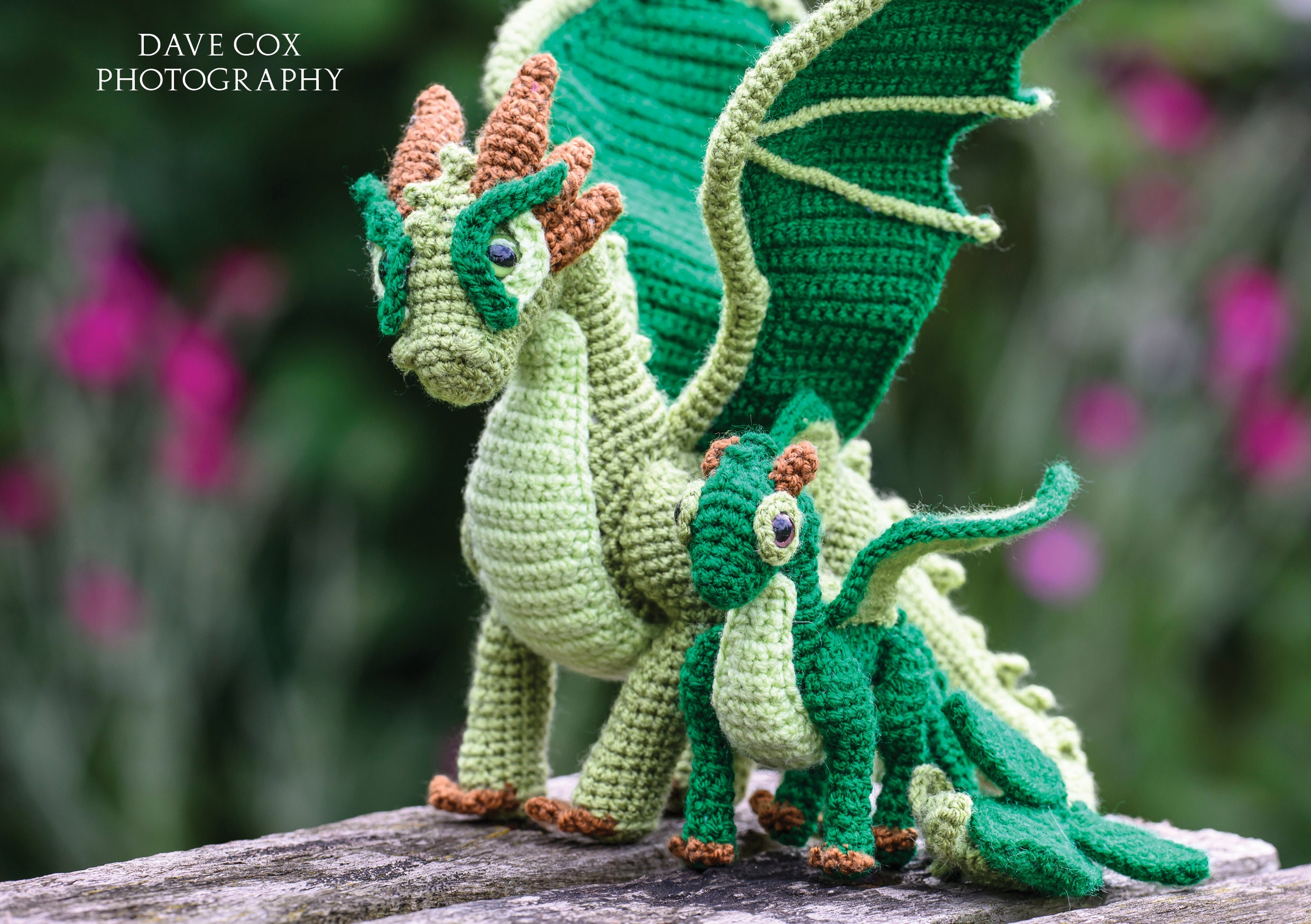 Nature Dragon Crochet Pattern PDF (UK Terminology) - Etsy