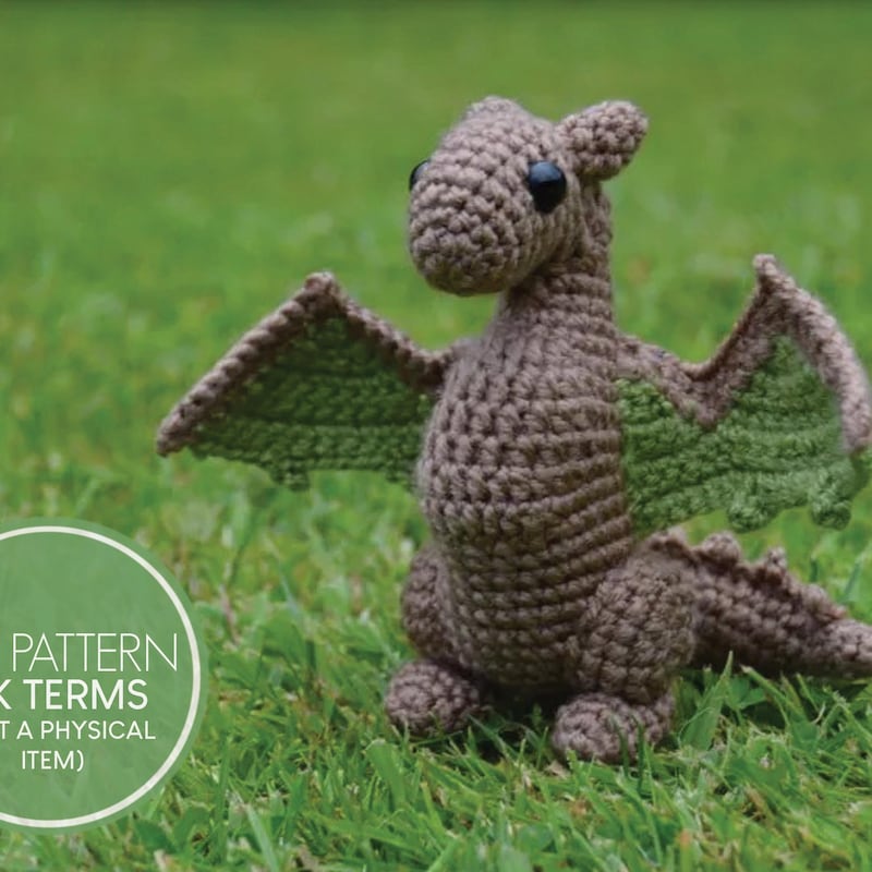 Wyvern Crochet Patterns - Etsy