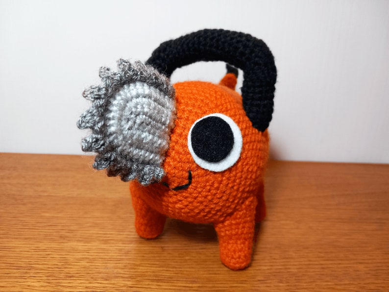 Cute Anime Chainsaw Demon Dog Crochet Pattern PDF in English - Etsy