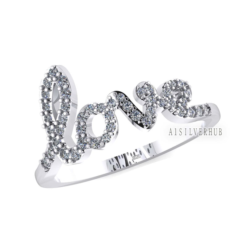 Love Letter Rings - Etsy