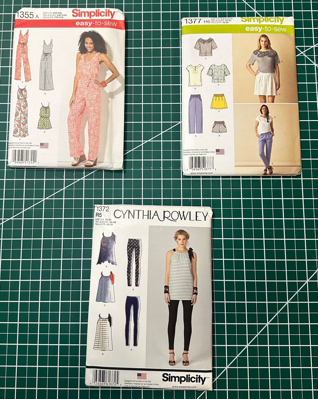 Ladies Outfit Sewing Pattern Bundle Sizesxxs-xxl, Women's Clothing ...