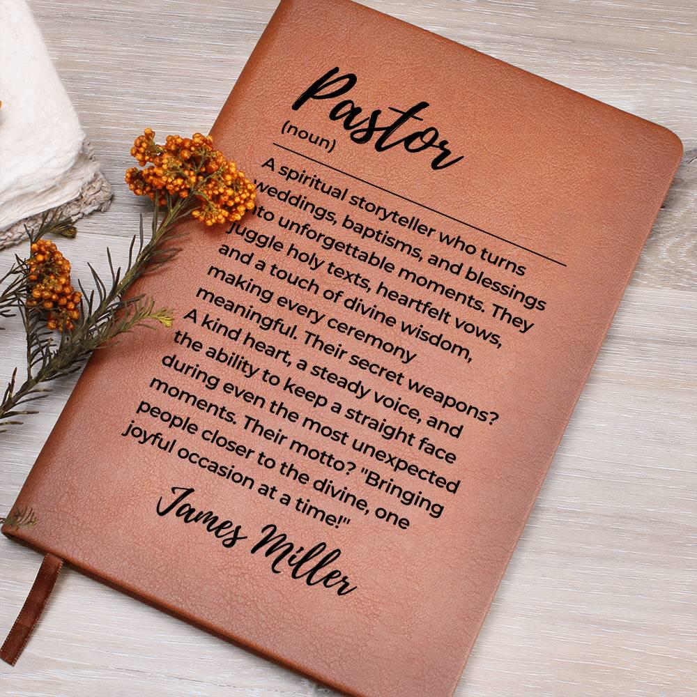 Personalised New Pastor Journal Gift, Ordination Gift, Ordained New ...