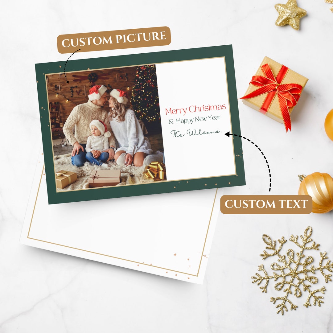 Holiday Cards (two-sided Print), Personalised Christmas Postcards ...
