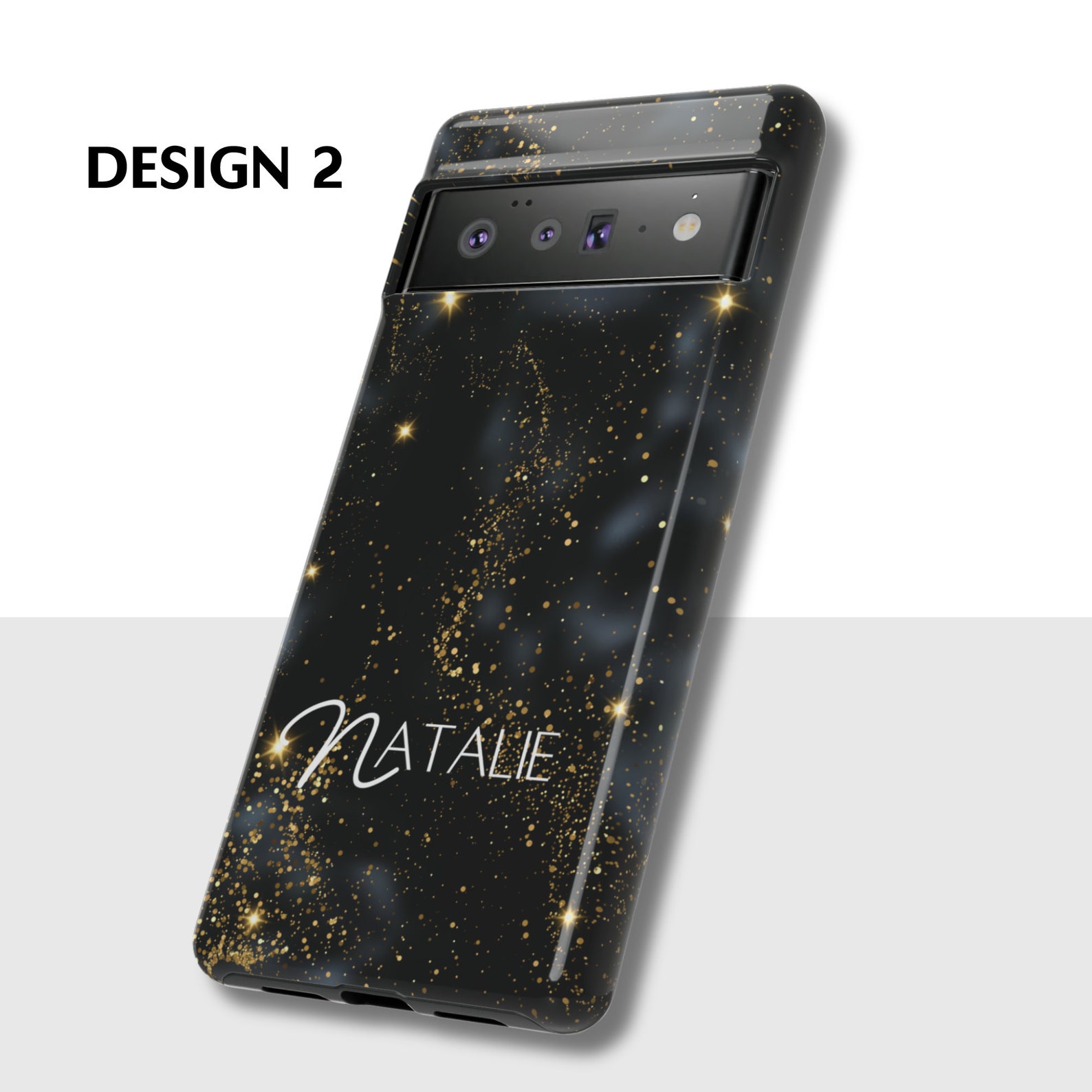 Celestial Galaxy Custom Name Phone Case Alcohol Ink Phone Cover Galaxy Celestial Design ...