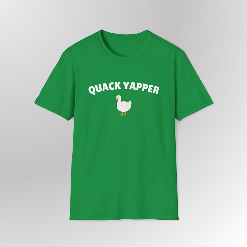 Quack Yapper Tshirt in My Silly Goose Era Funny Meme Loves to Yap ...