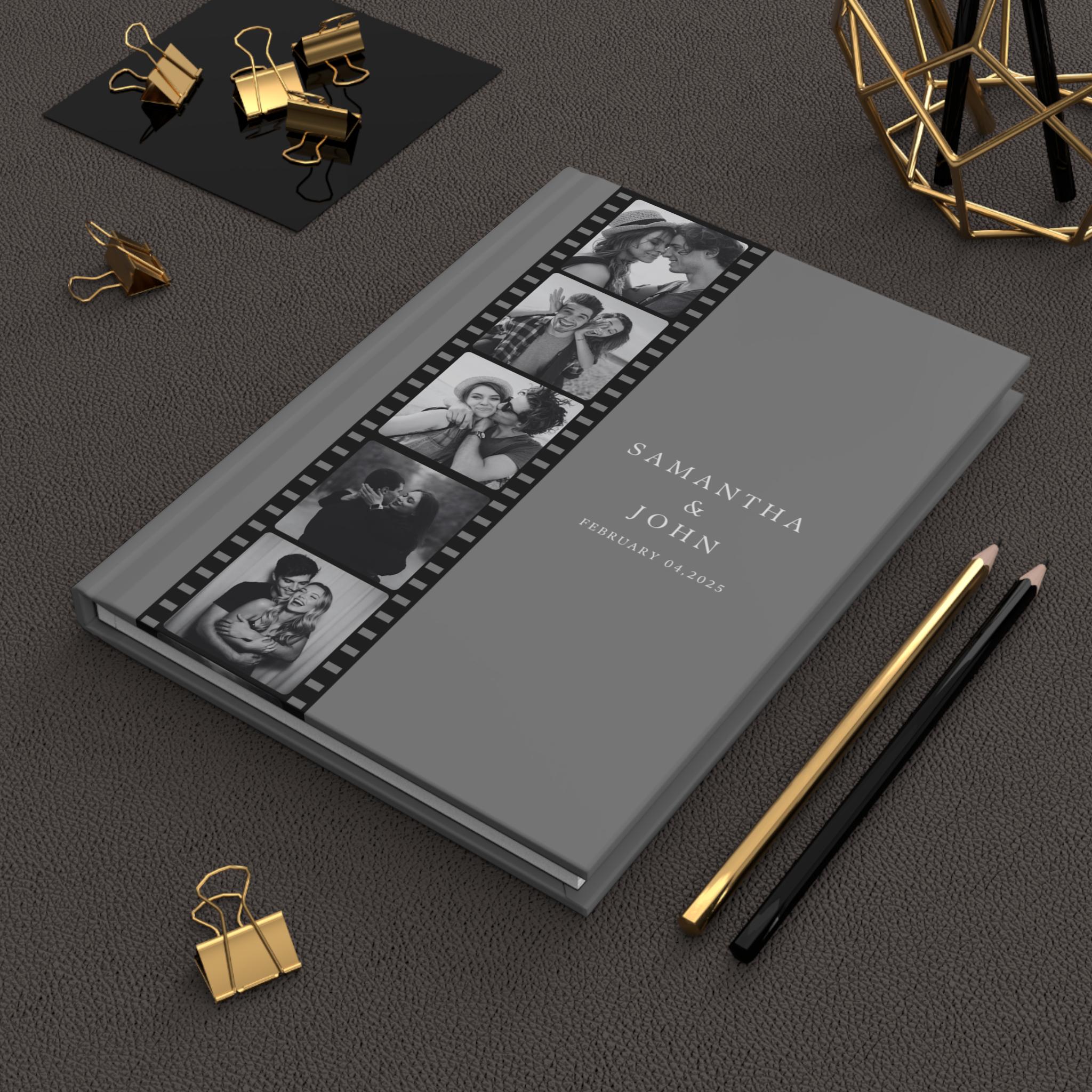 Personalised Couple Photo Notebook, Custom Picture Book, 1st ...