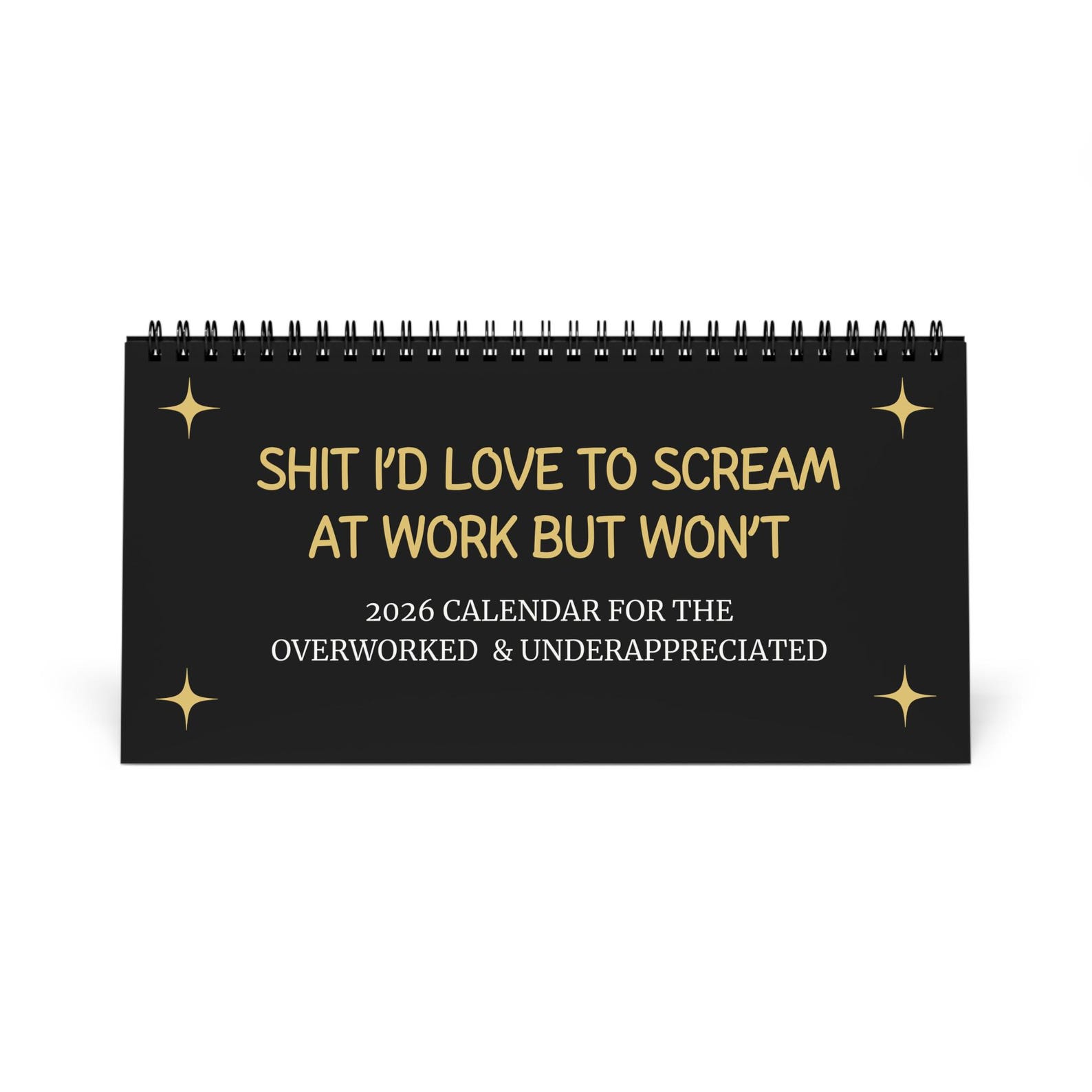 2026 Swear Word Desk Calendar – Funny Office Gift for Coworkers ...