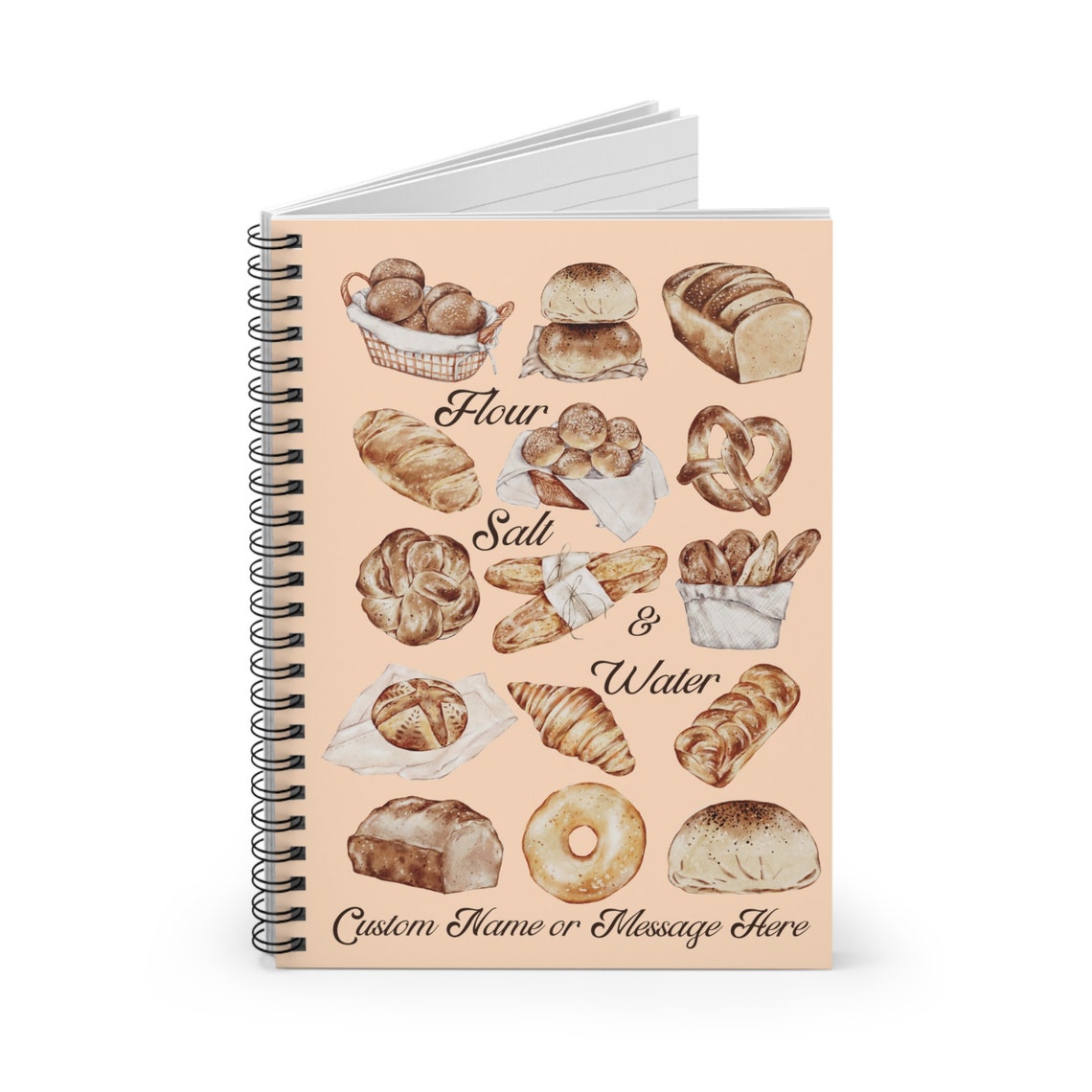 Bread Baker Journal, Bread Chart Journal, Baking Gift for Foodie ...