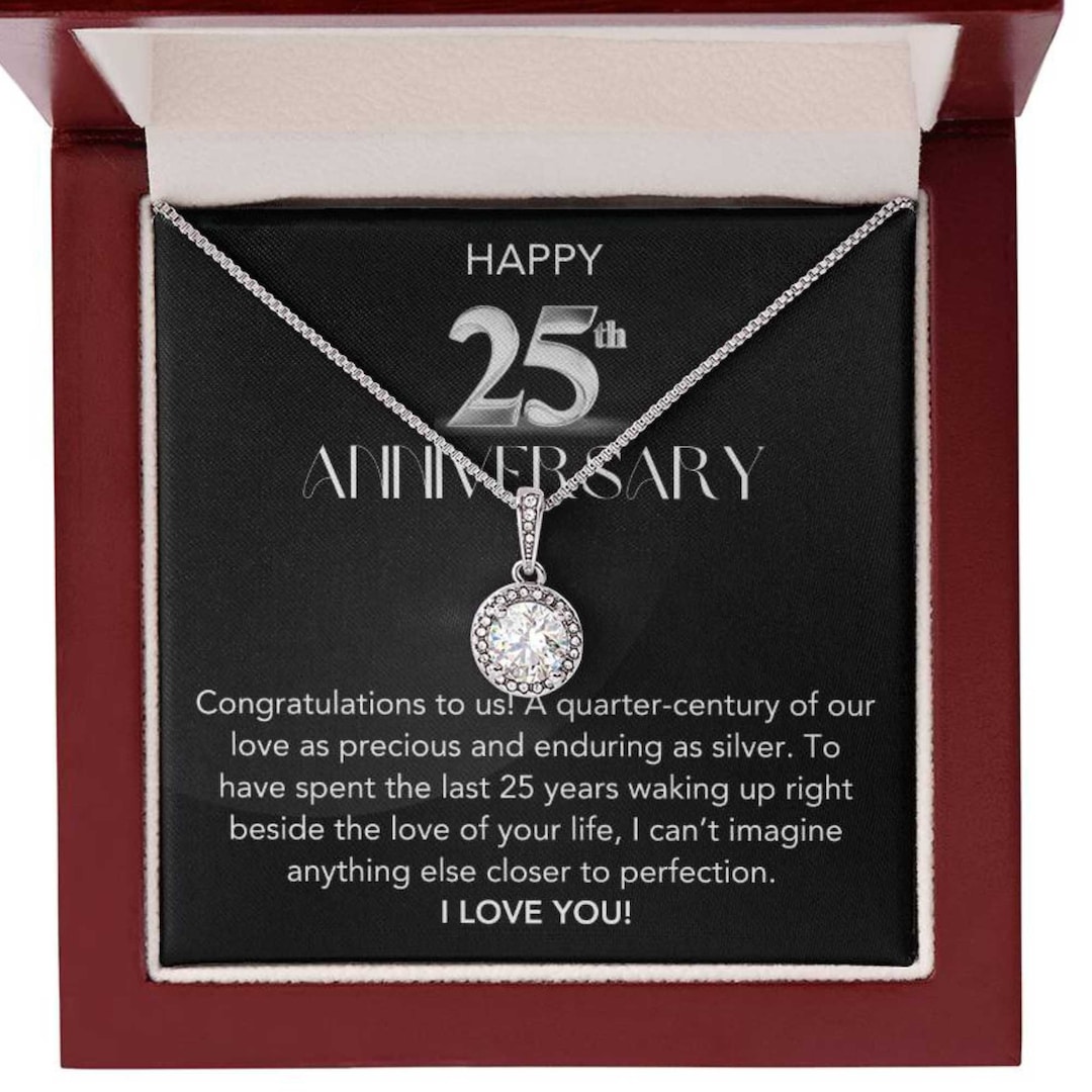Jewelry Gift For A 25th Anniversary Nyt