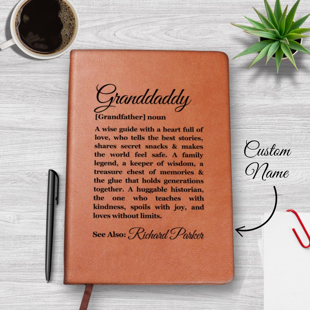 Birthday Gift for Grandfather, Granddaddy Definition Meaning, Custom ...