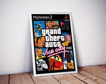 Poster Gta Vice City - Etsy