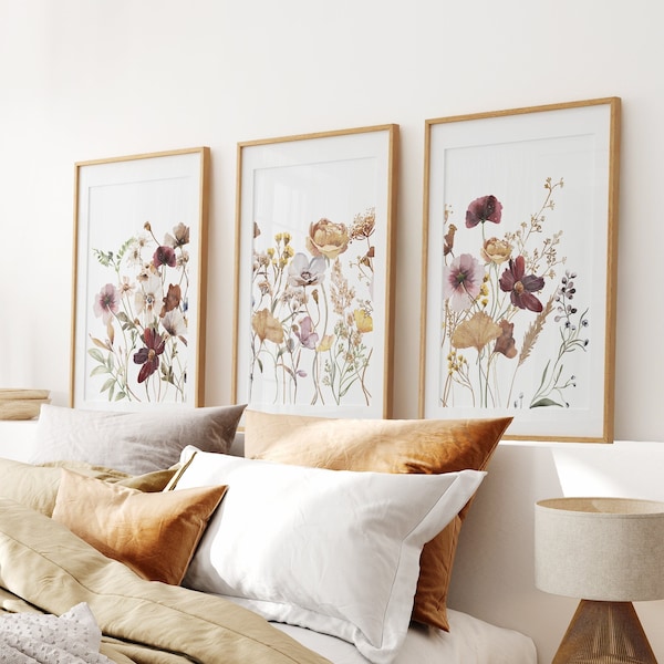 Triptych Wall Art Printable - Etsy