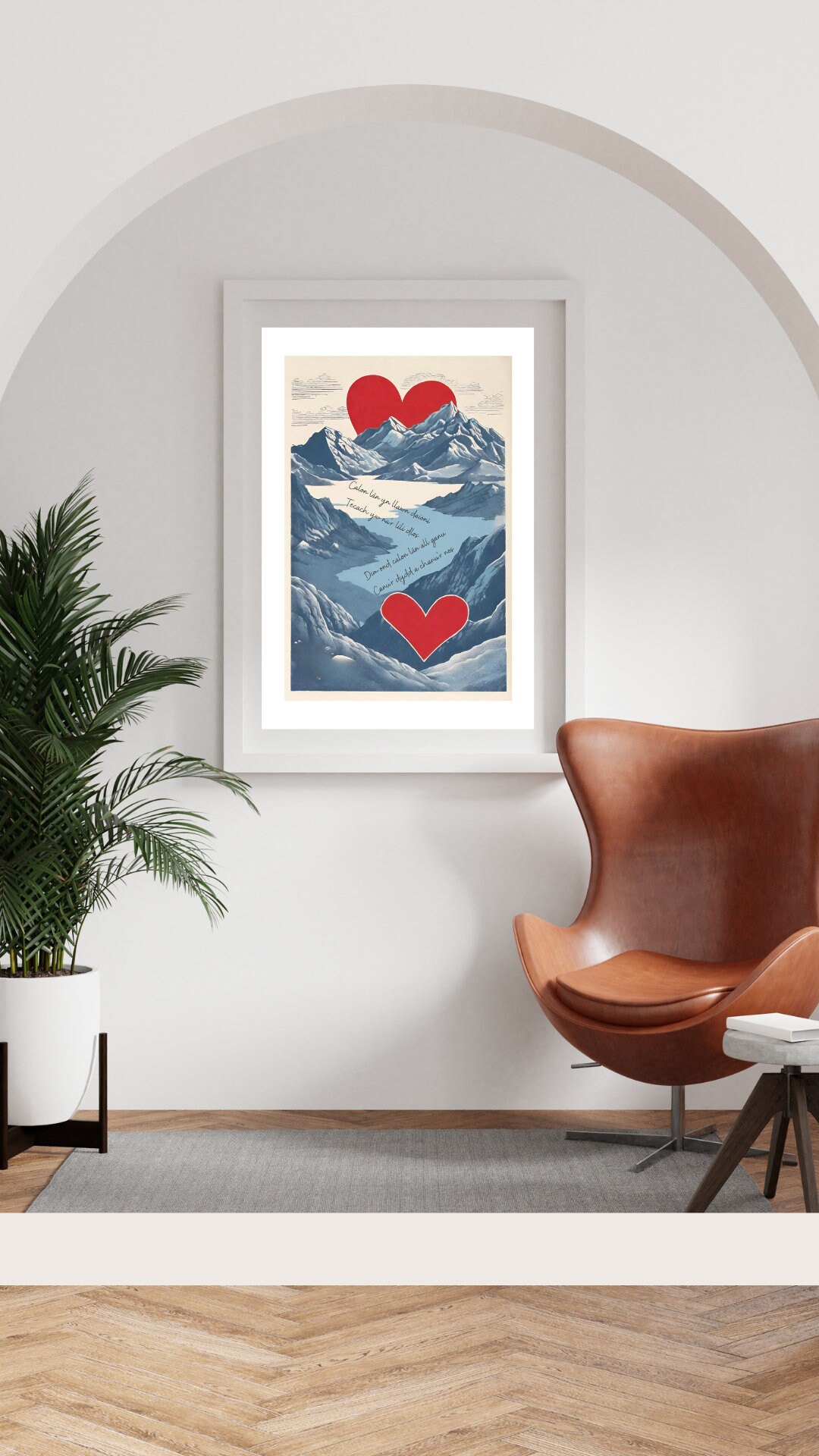CALON LAN Welsh Cymraeg Wales Print - Etsy UK