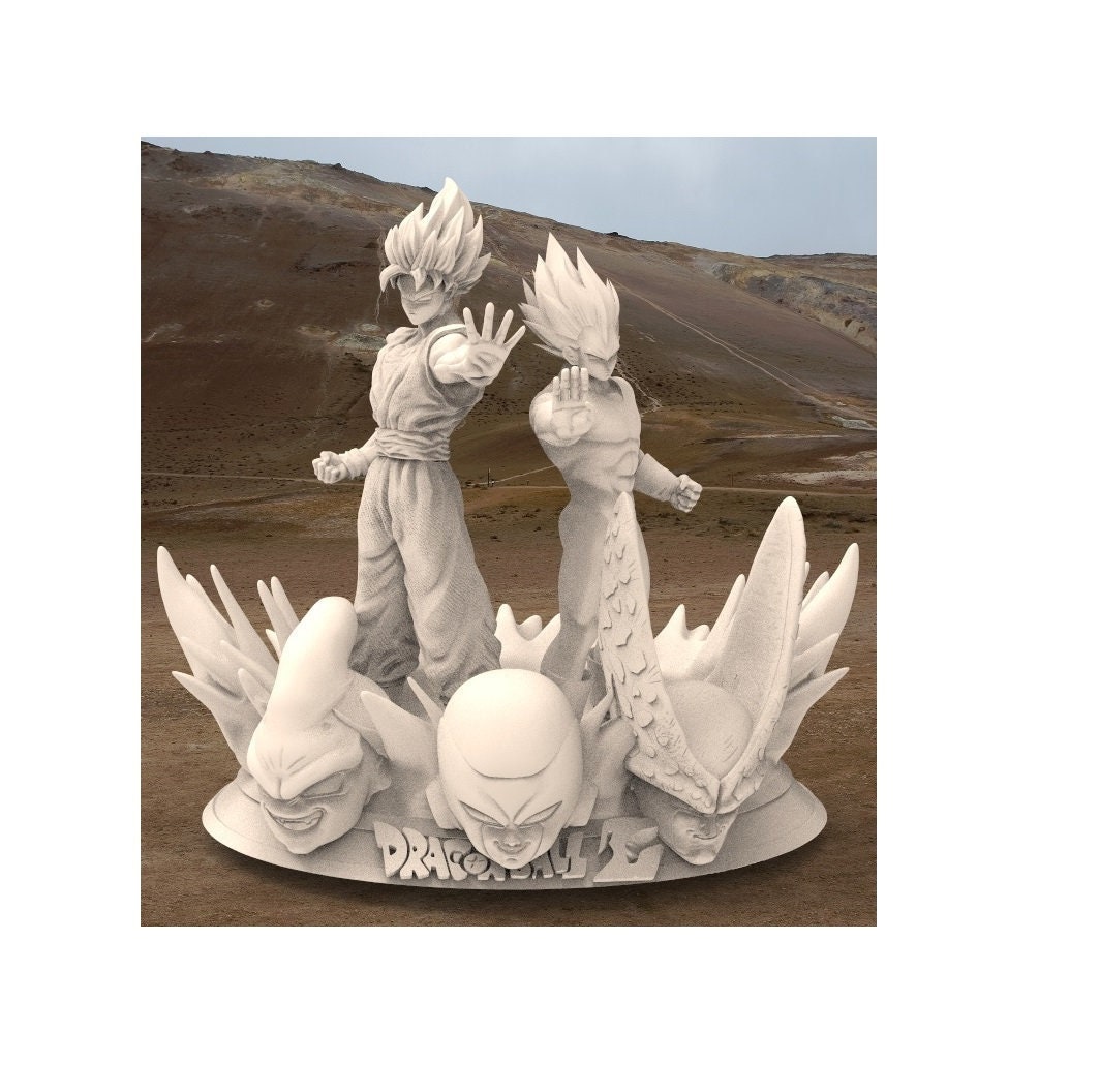 3D Stl Models Dbz Goku Stl 3D Printer Files 3D Print - Etsy France