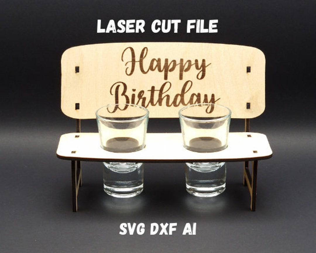 Laser Cut File Liquor Bank as a Birthday Gift for Download - SVG, DXF ...