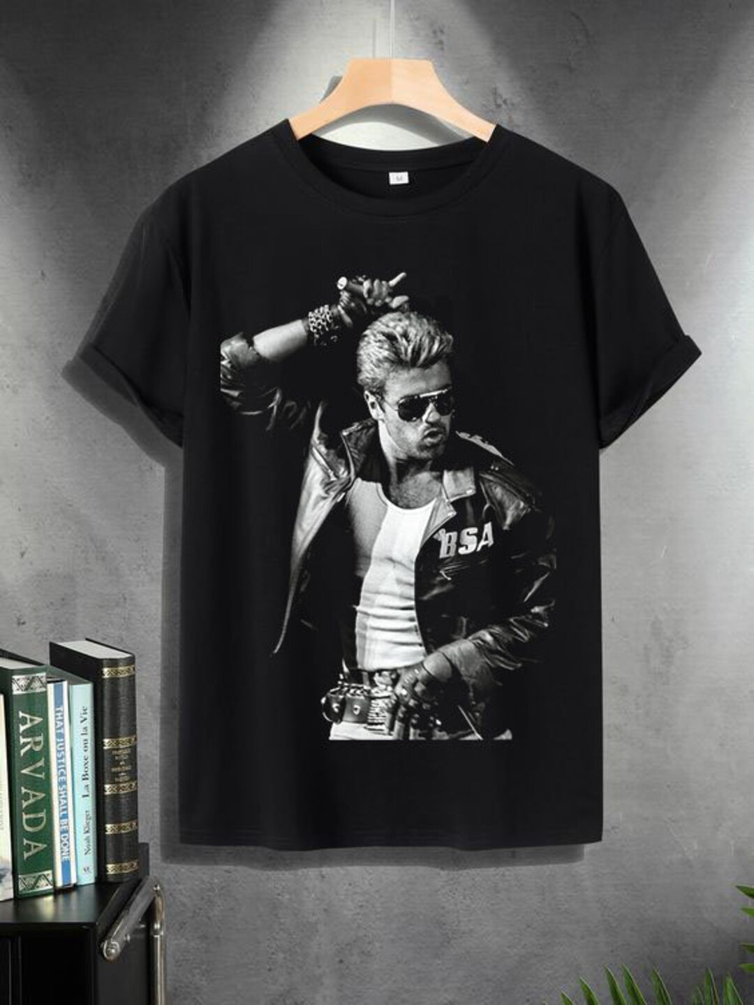 Retro George Michael Shirt-careless Whisper Tshirt,george Michael Tees ...