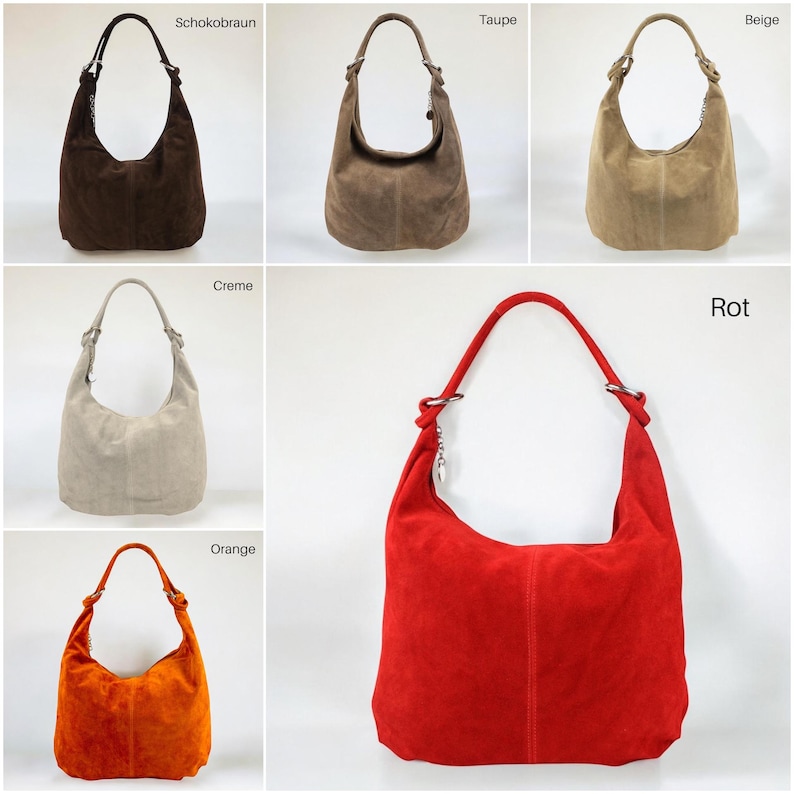 Suede Shopper, Suede Shoulder Bag, Suede Bag, Shopper, Suede Tote Bag ...