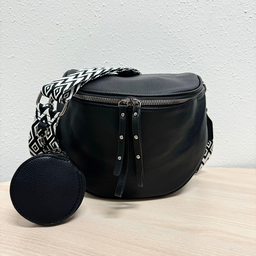 XL Crossbody Bag VEGAN, Bum Bag Large, Shoulder Bag, Crossbody Bag ...