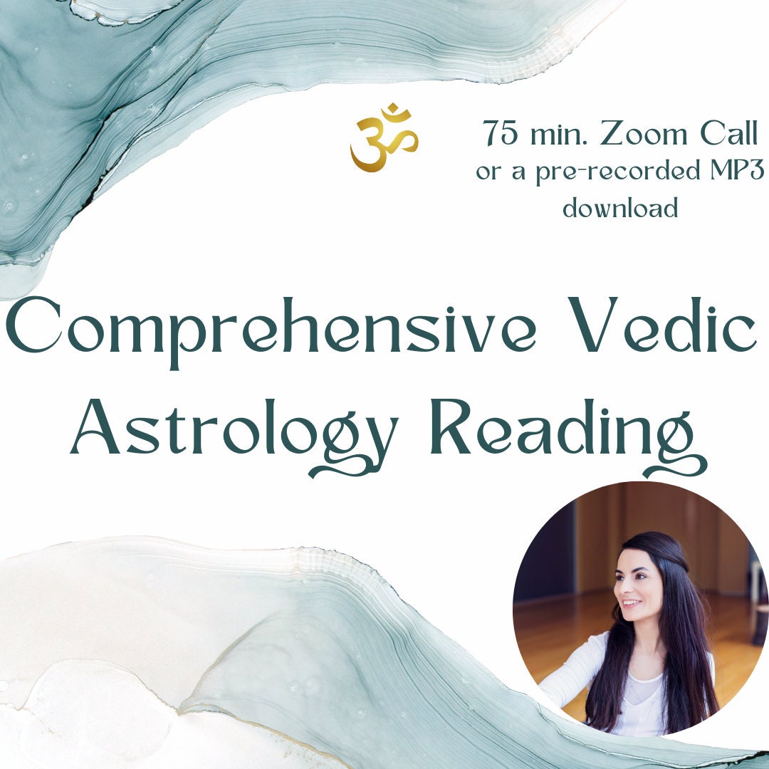In-depth Vedic Astrology Reading, Natal Chart Analysis - Etsy