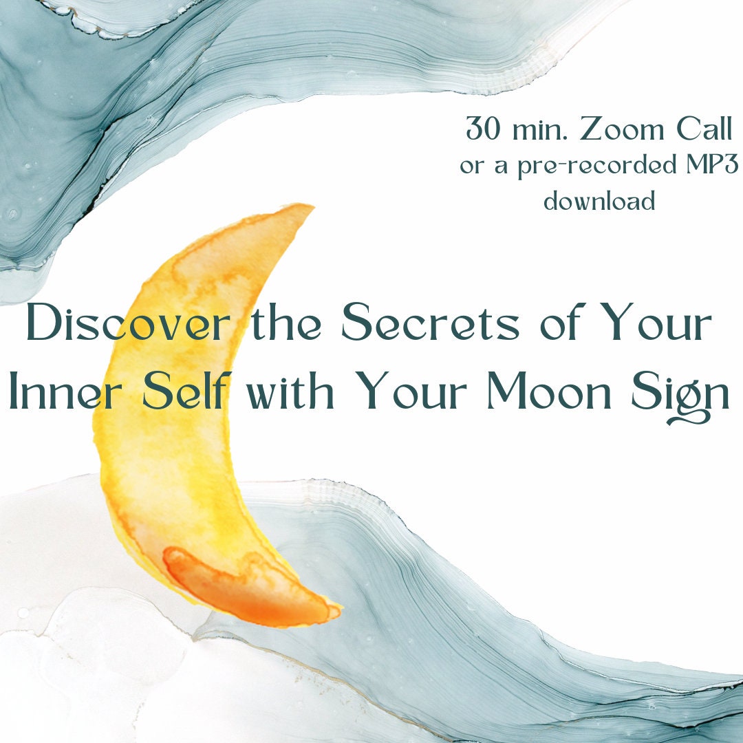 Personalized Moon Sign Reading, Moon Nakshatra Reading, Moon Sign ...