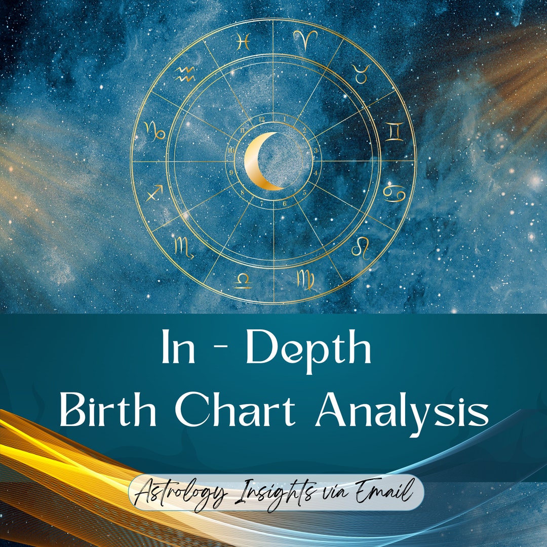 Handwritten Personalized Birth Chart Reading, In-depth Natal Chart ...