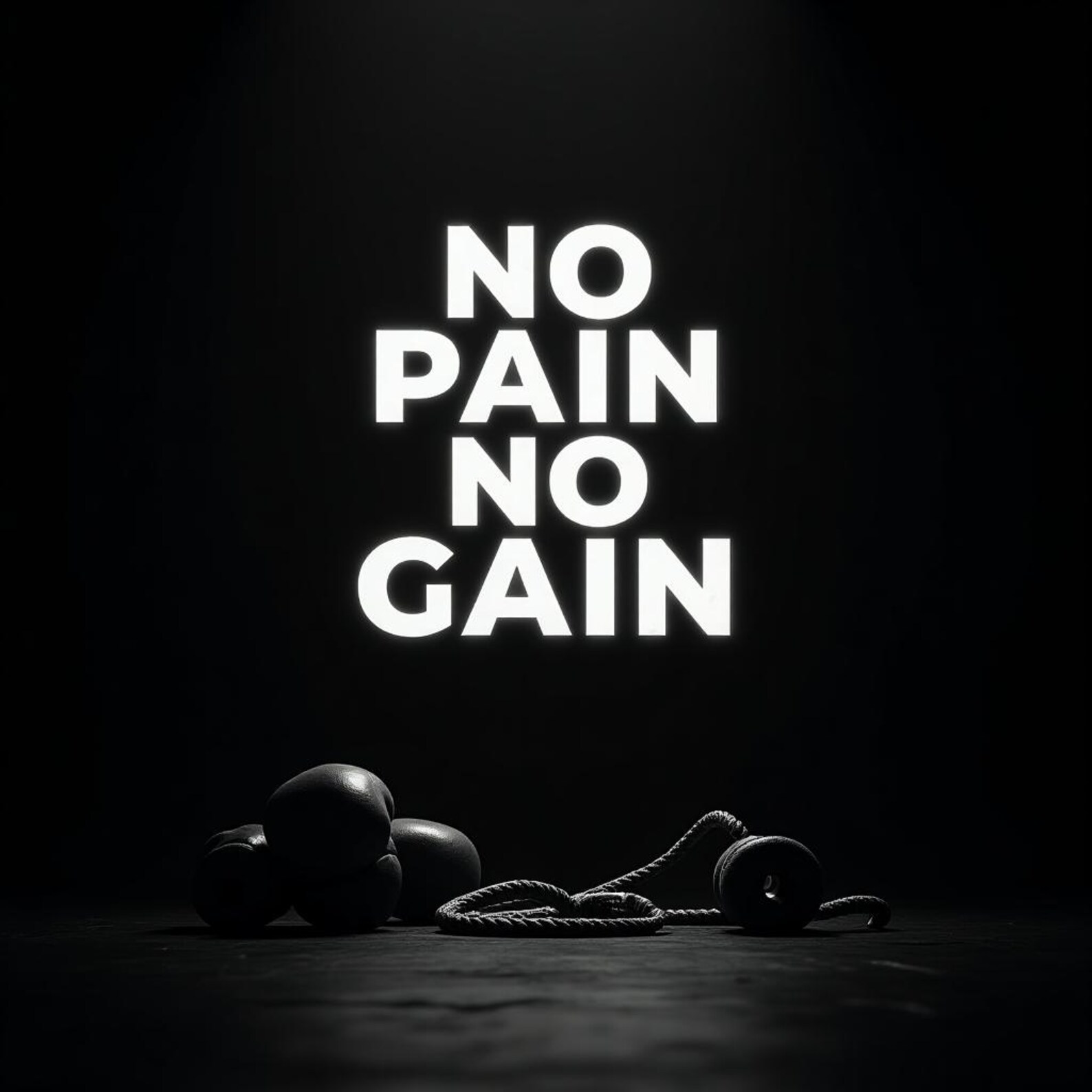 Poster No Pain No Gain- Gym Art - Work Out Art - Motivational - Gift ...