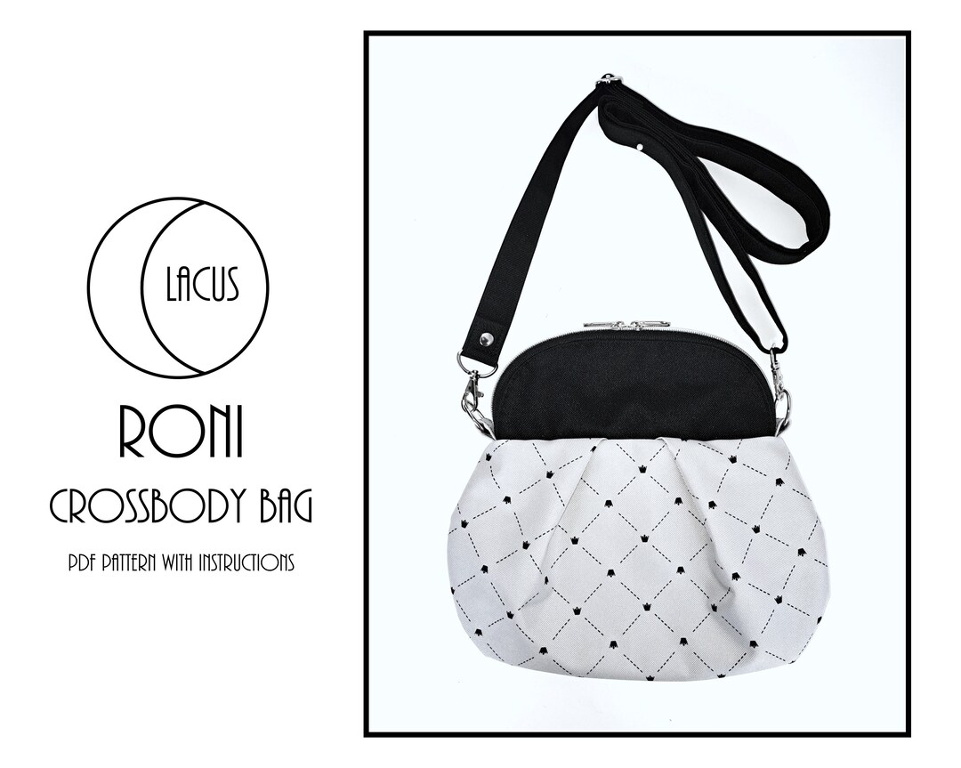 Roni Crossbody Bag - PDF Digital Sewing Pattern With Instructions ...