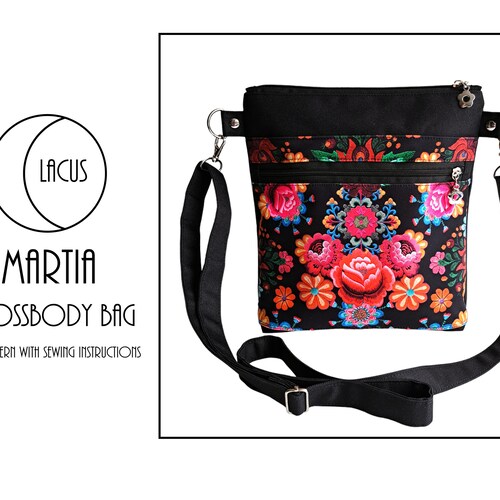 Melina Crossbody Bag PDF Digital Sewing Pattern With - Etsy