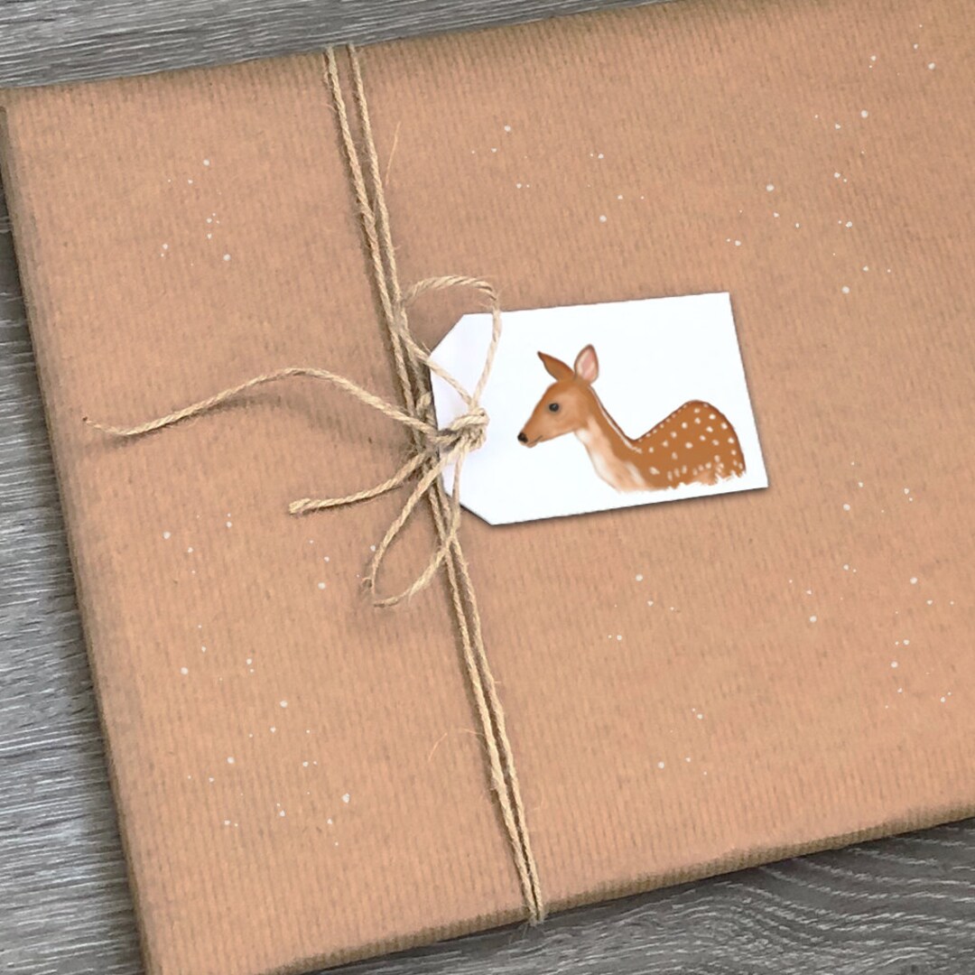 Gift Tags, Gift Labels, Printable, Forest Animals, Woodland, Gift ...
