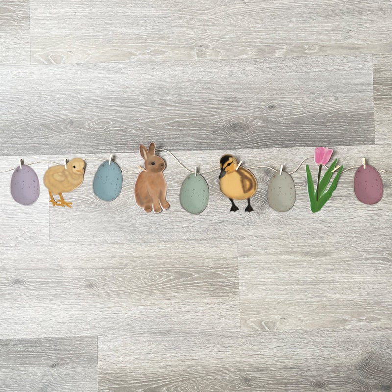 Easter Garland - Etsy