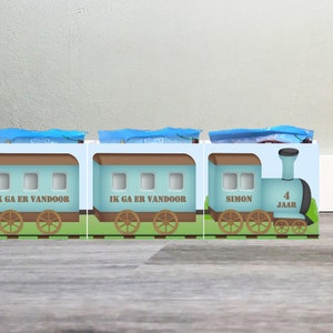 Train Treat Boxes - Locomotive Treat - Farewell Treat - Daycare Treat ...