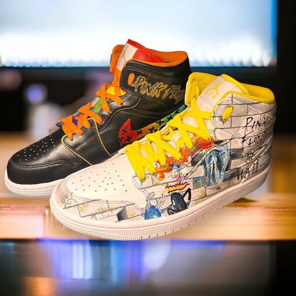 Pink Floyd Shoes - Etsy