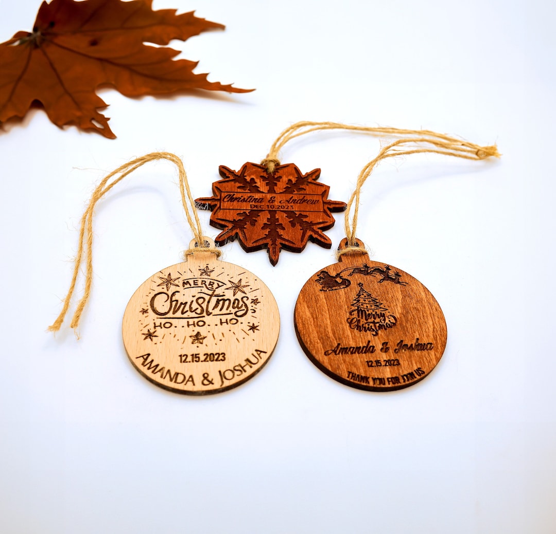 Company Logo Ornament, Christmas Favor, Personalized Logo Favor Gifts ...