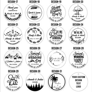 Family Reunion Party Favors for Guests, Custom Wooden Favors, Rustic ...