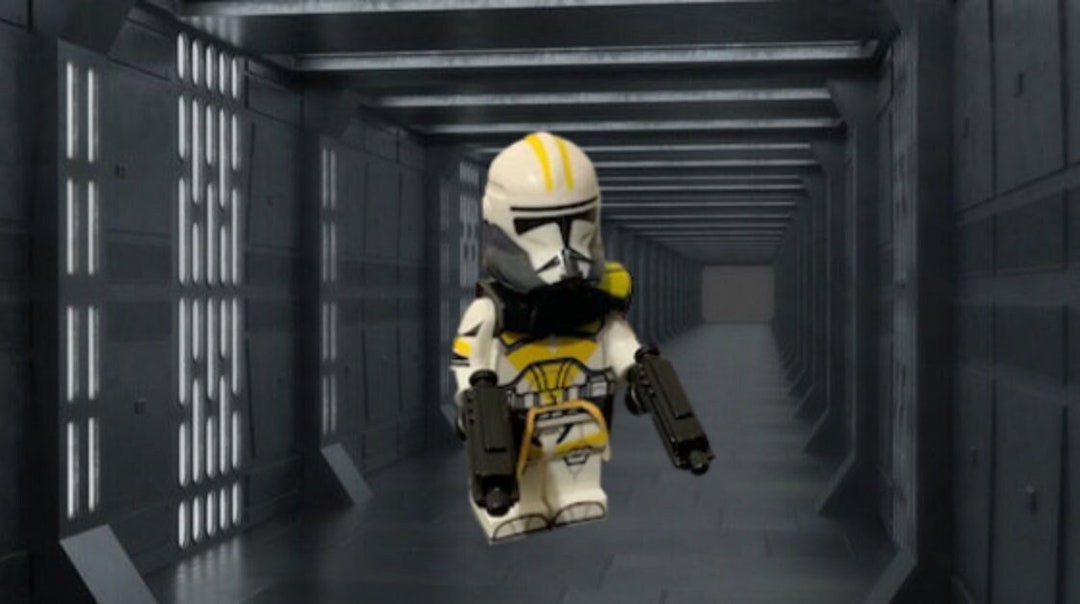 13th Battalion Commander Minifigure Star Wars Clone Trooper - Etsy