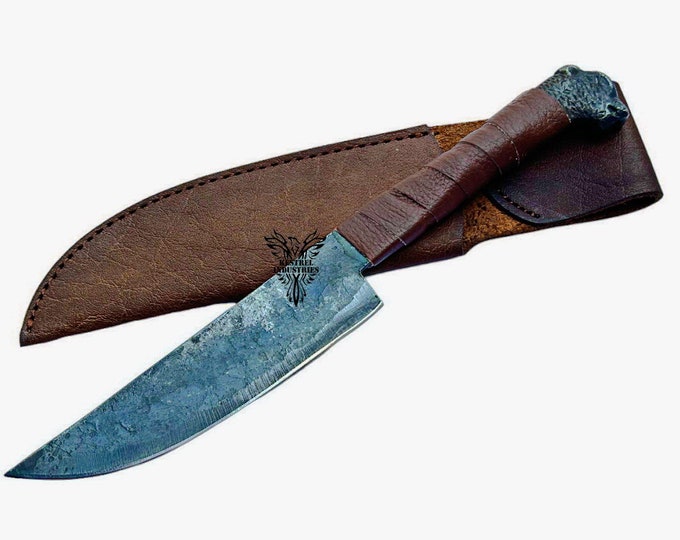 Viking Raven Head Knife - Etsy