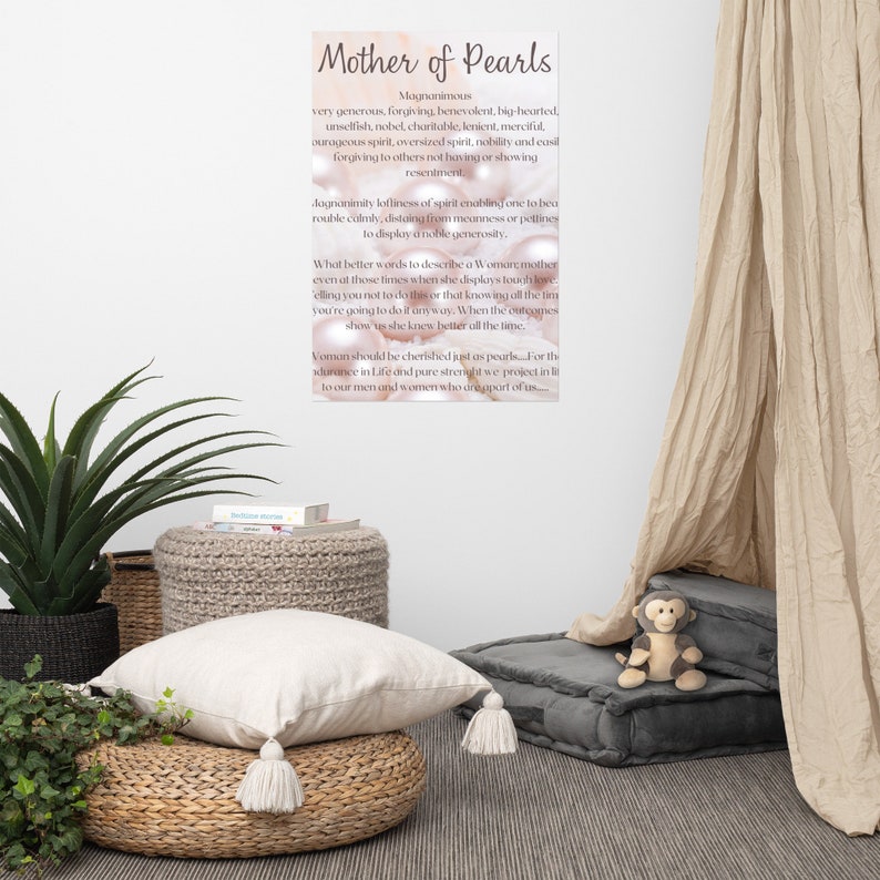 Mother of Pearls Poster - Etsy