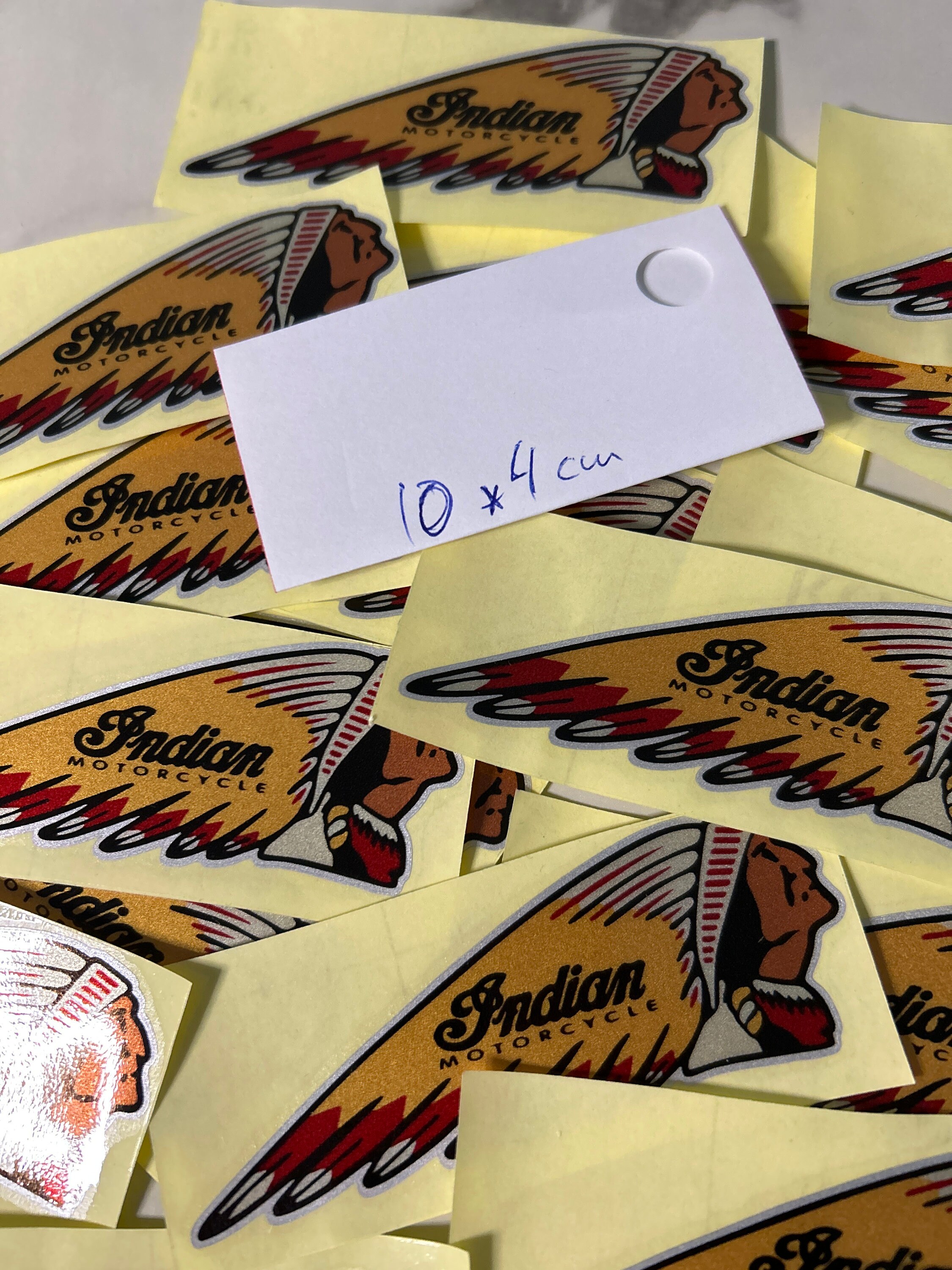 Indian Motorcycle Sticker Logo Vinyl Vintage Style Decal for Bike - Etsy