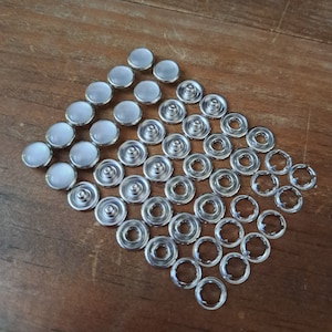 White Buttons - Etsy