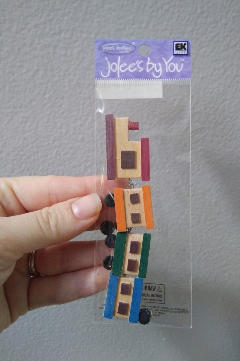 Jolee's by You Scrapbook Stickers: Train, Stars, Flowers, Beach Ball ...