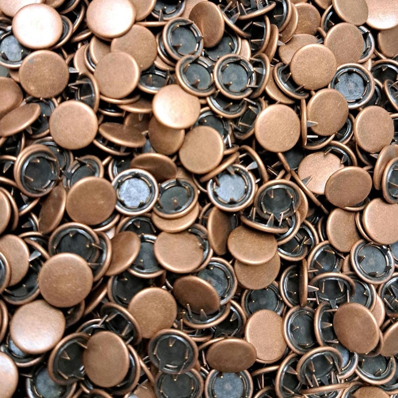 Copper Buttons - Etsy