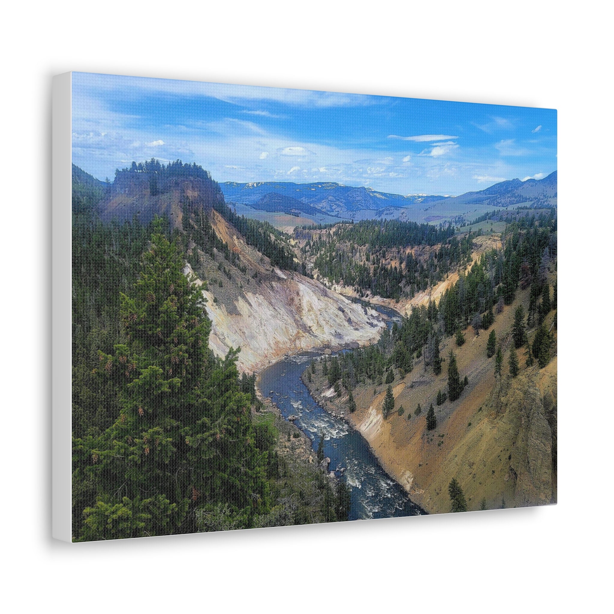 Grand Canyon of Yellowstone Canvas - Etsy