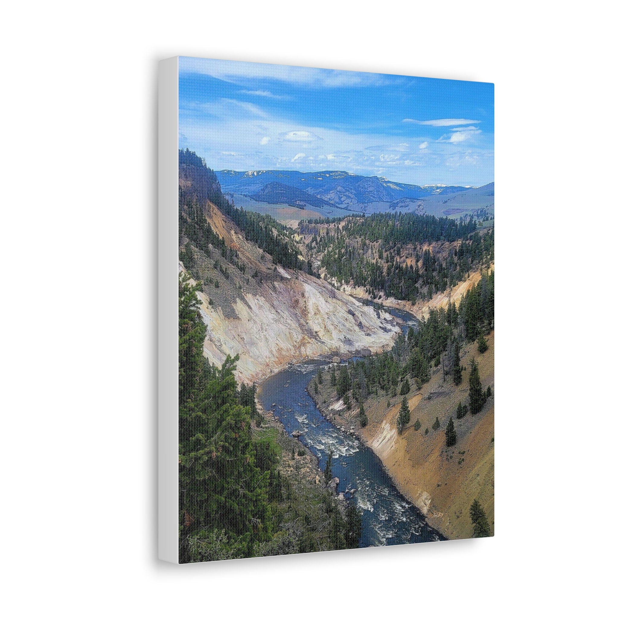 Grand Canyon of Yellowstone Canvas - Etsy