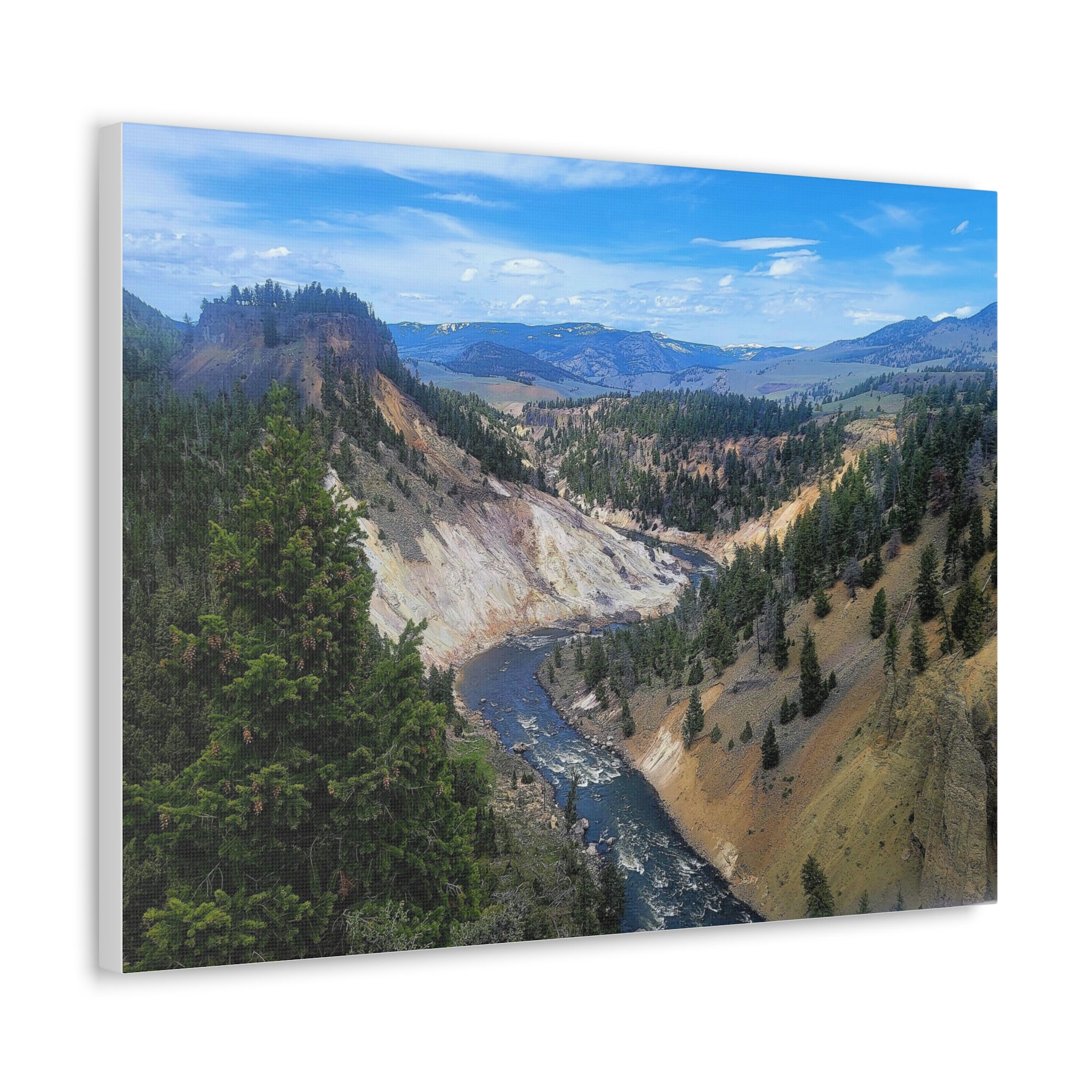Grand Canyon of Yellowstone Canvas - Etsy