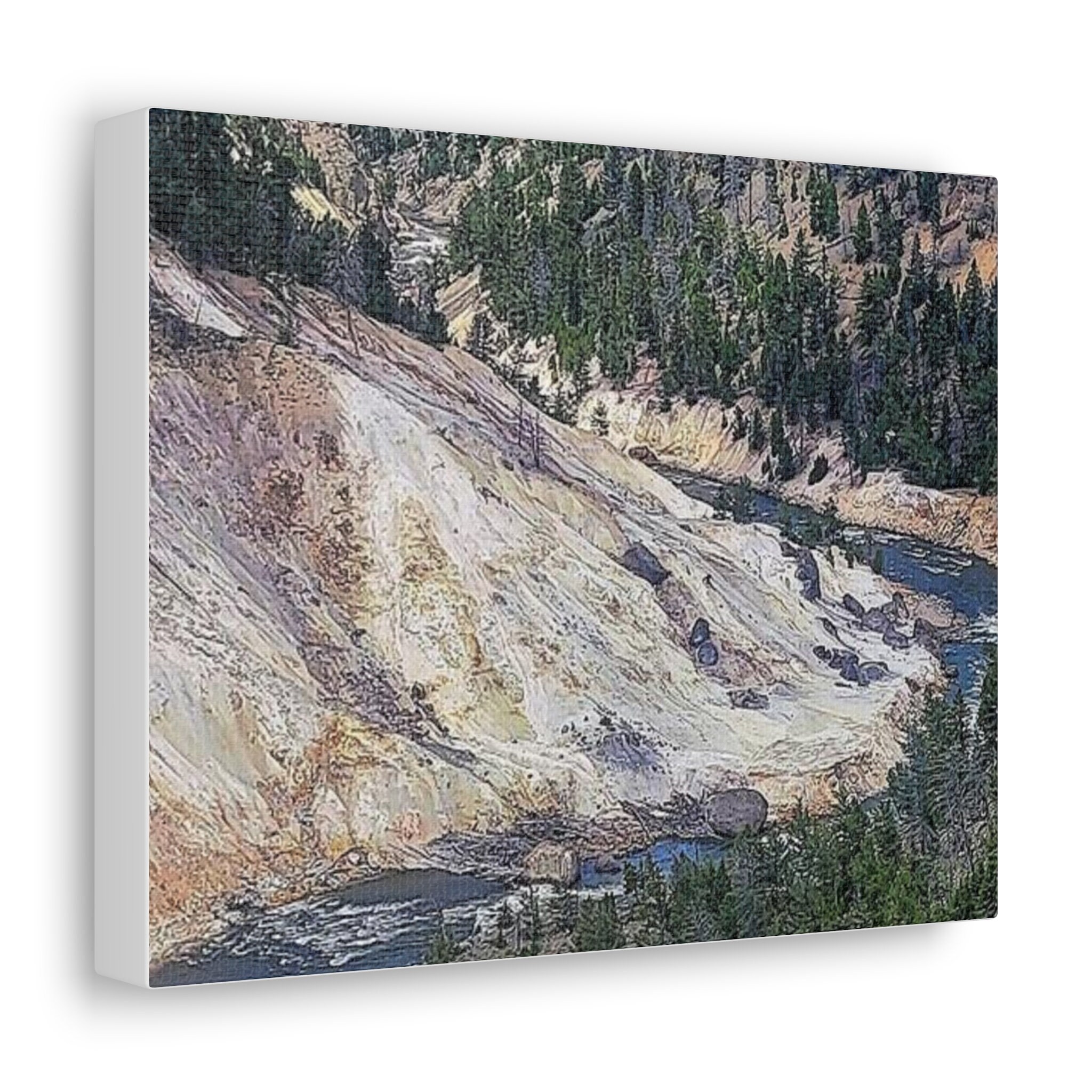 Grand Canyon of Yellowstone Canvas - Etsy