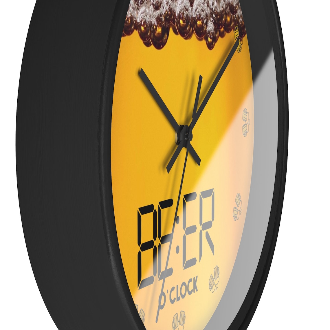 Beer Wall Clock - Beer O'clock Wall Clock - Etsy