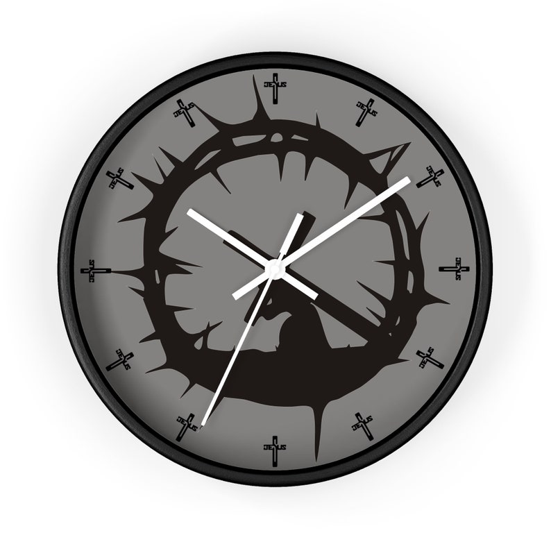 Jesus Wall Clock - Silent Clock - Etsy