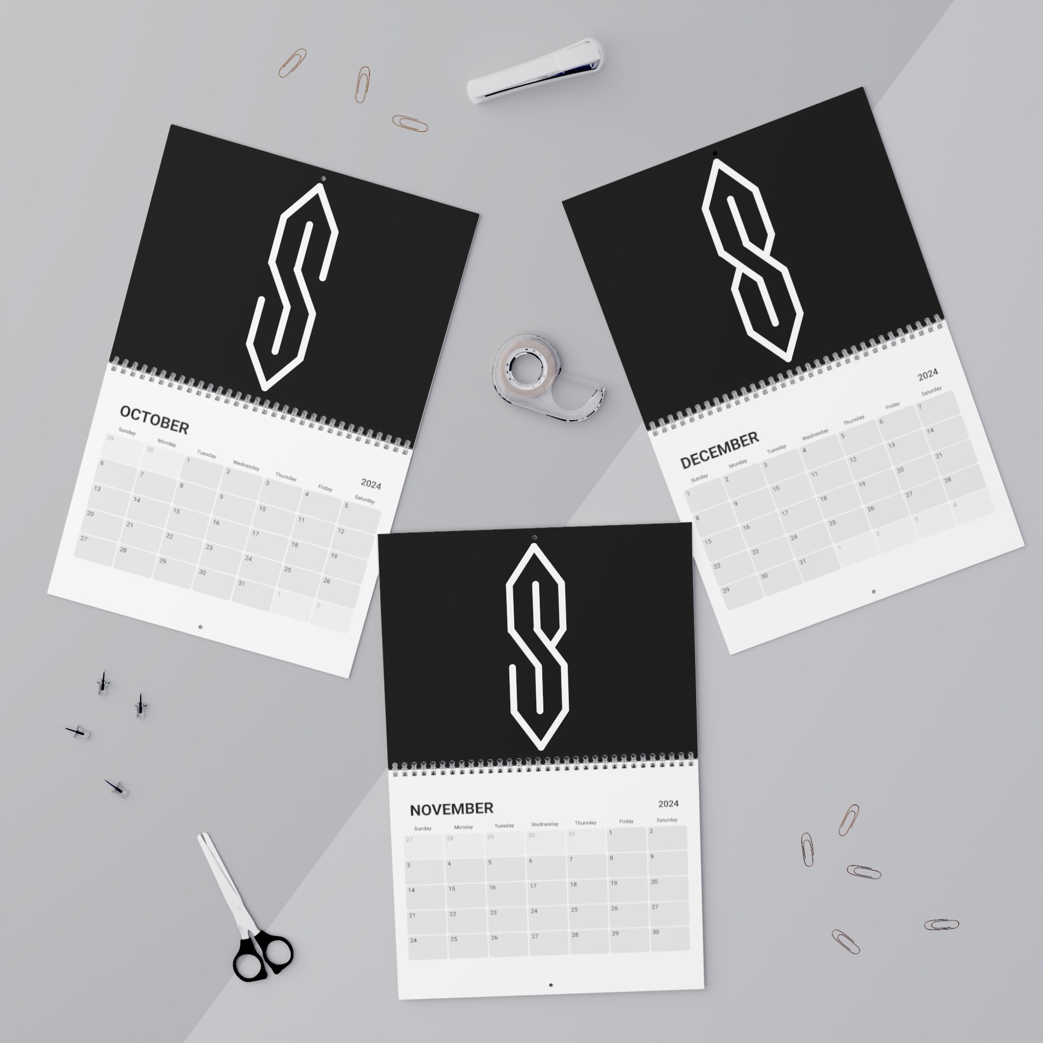 2024 Calendar Cool S Minimalistic 90s Nostalgic Calendar Graffiti ...