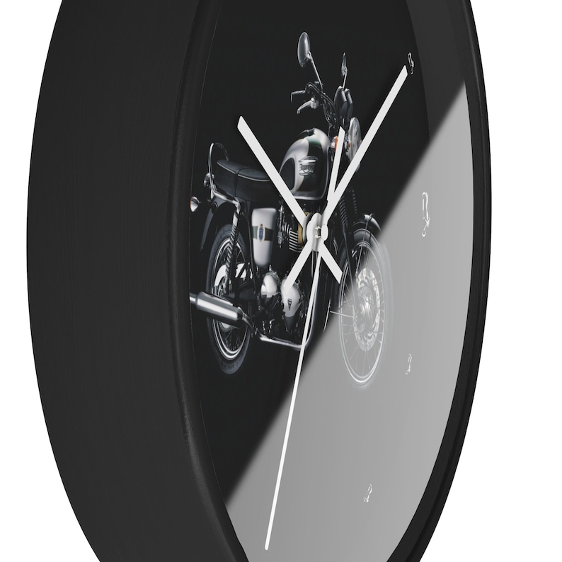 Motorbike Wall Clock Motorcycle Wall Clock - Etsy